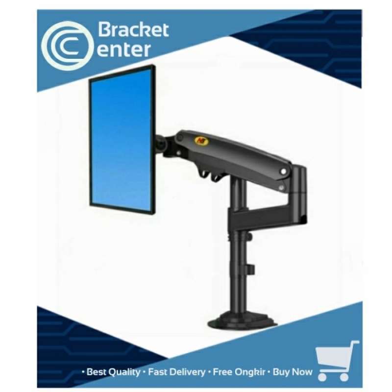 Promo BRACKET MONITOR 14-35 INCH / SINGLE STAND ARM MONITOR DESK MOUNT ...