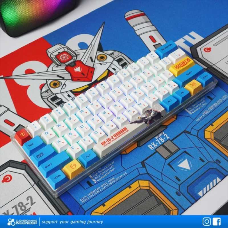 Promo Keycaps Gundam Theme Set Gunpla Rx-782 Pbt Dye Sub Mechanical ...
