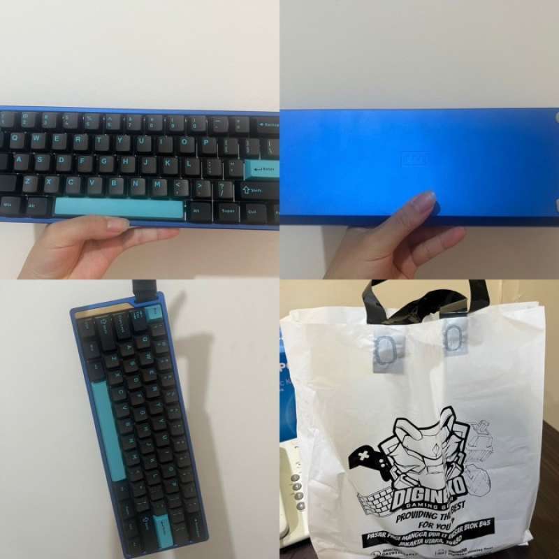 Promo Wooting 60he Full Mod Alumaze Keyboard Fullset New - Gaming ...