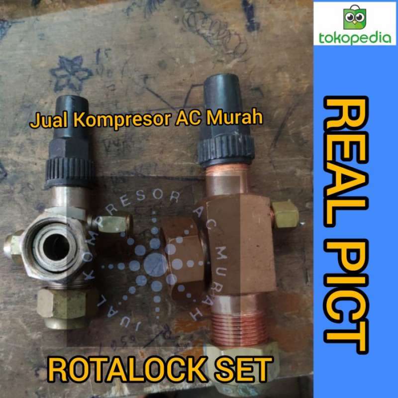 Promo Rotalock valve compressor Set Diskon 23% di Seller Surota Aska ...