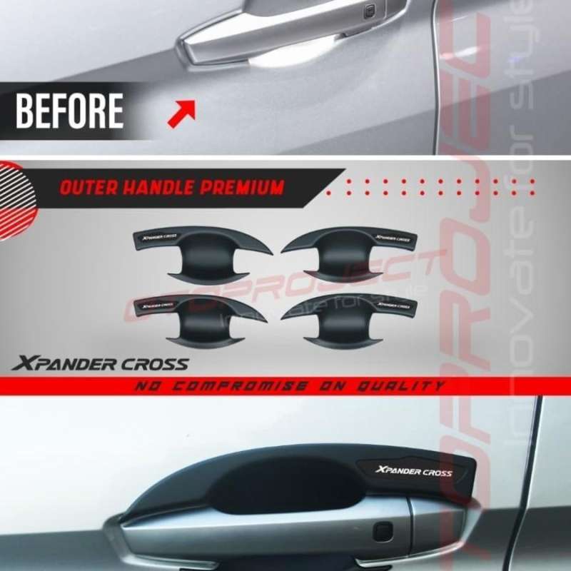Jual Outer Handle Premium Matte Mitsubishi Xpander Cross Otoproject Di ...