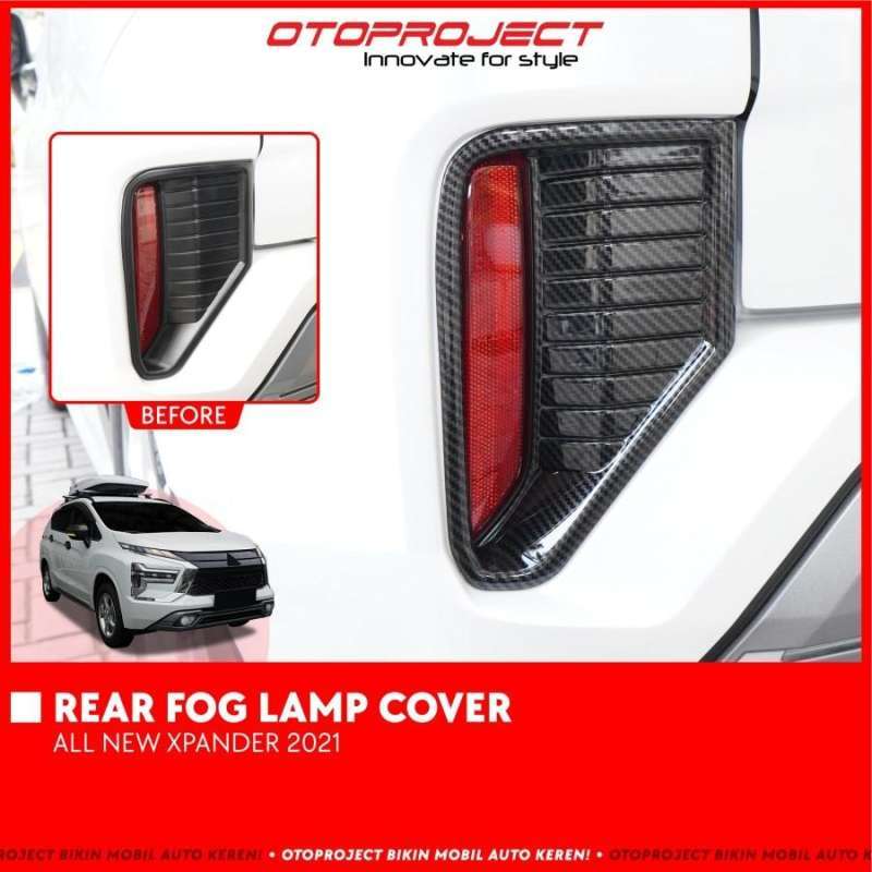 Jual Rear Cover Fog Lamp Cover New Xpander 2021 Up Otoproject - Chrome ...