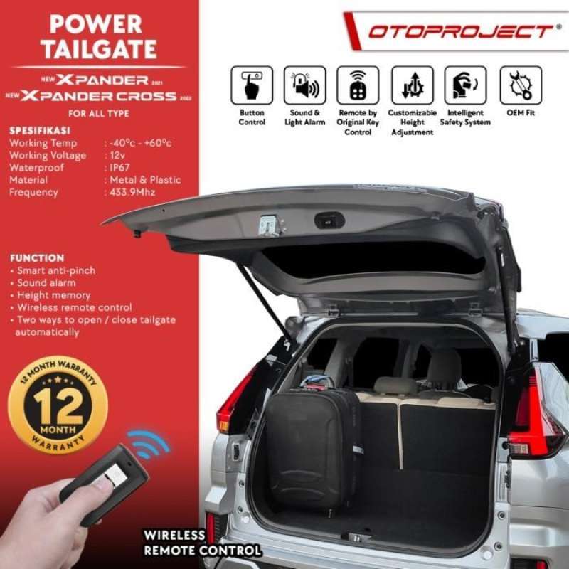 Jual Power Back Door Tail Gate A.N Xpander / Xpander Cross 2021 ...