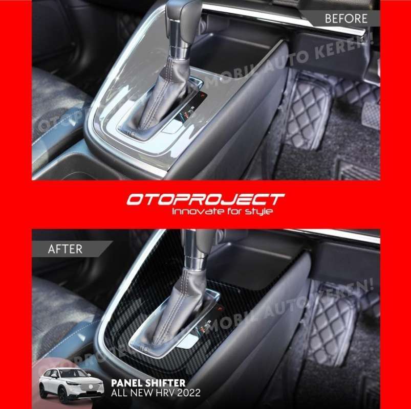 Jual Panel Shifter All New Hrv 2022 Otoproject - Black Piano Di Seller ...