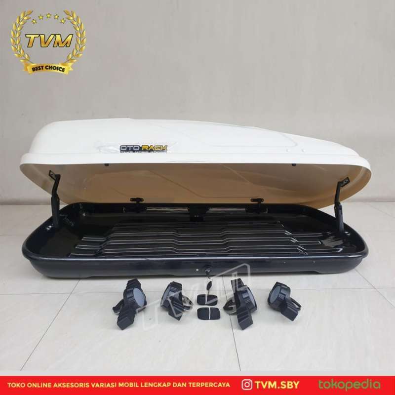 Jual Roof Box Roofbox Bagasi atas OTORACK model TOUR 400L Dual Open di ...