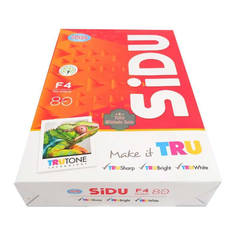 Jual Hvs Sinar Dunia F4 80 Gram Folio Putih Polos 215x330mm - 1 Rim Isi ...