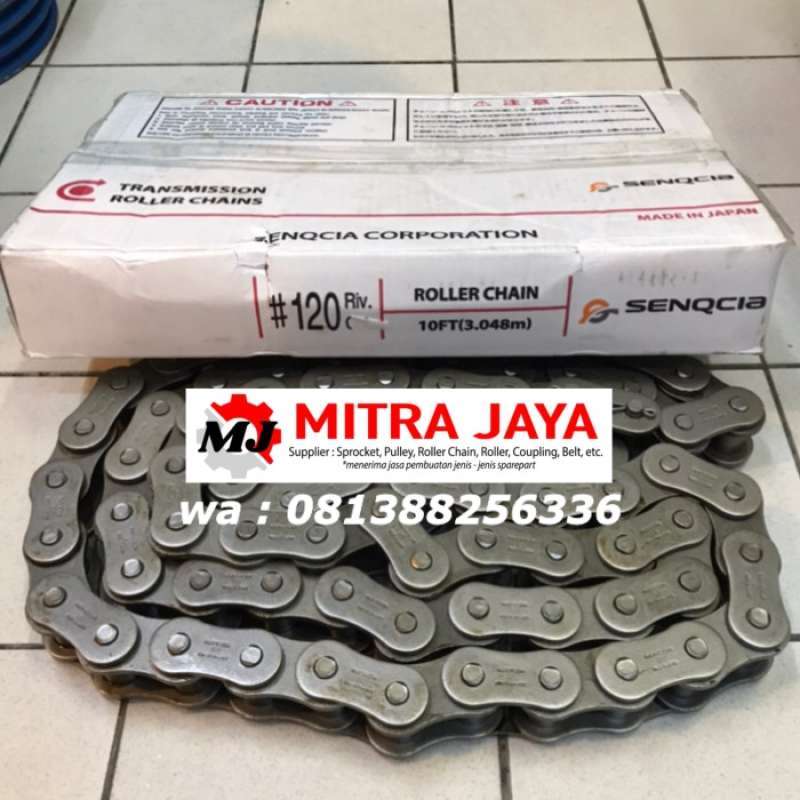 Promo ROLLER CHAIN SENQCIA / HITACHI RS 120 - 1 ( RANTAI JEPANG ...