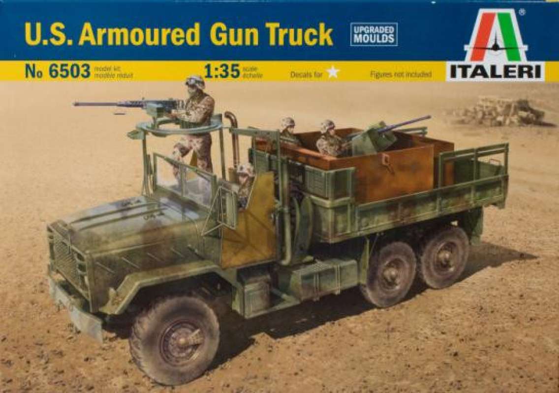 Promo 1/35 U.S. Armoured Gun truck italeri model kit mokit Diskon 23% ...
