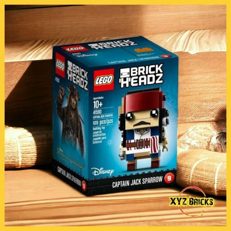 Promo LEGO 41593 - BrickHeadz Captain Jack Sparrow Diskon 23% di Seller ...