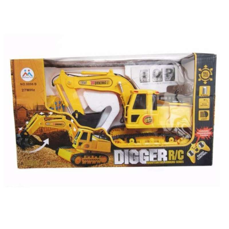 Promo Mainan Anak Remote Control Alat Berat - Rc Digger Excavator Beko ...