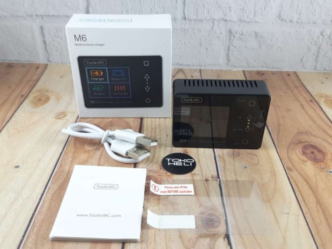 Promo ToolkitRC M6 DC 150W 10A LCD 2-6S Lipo Battery Smart Balance Charger Diskon 23% di Seller ...