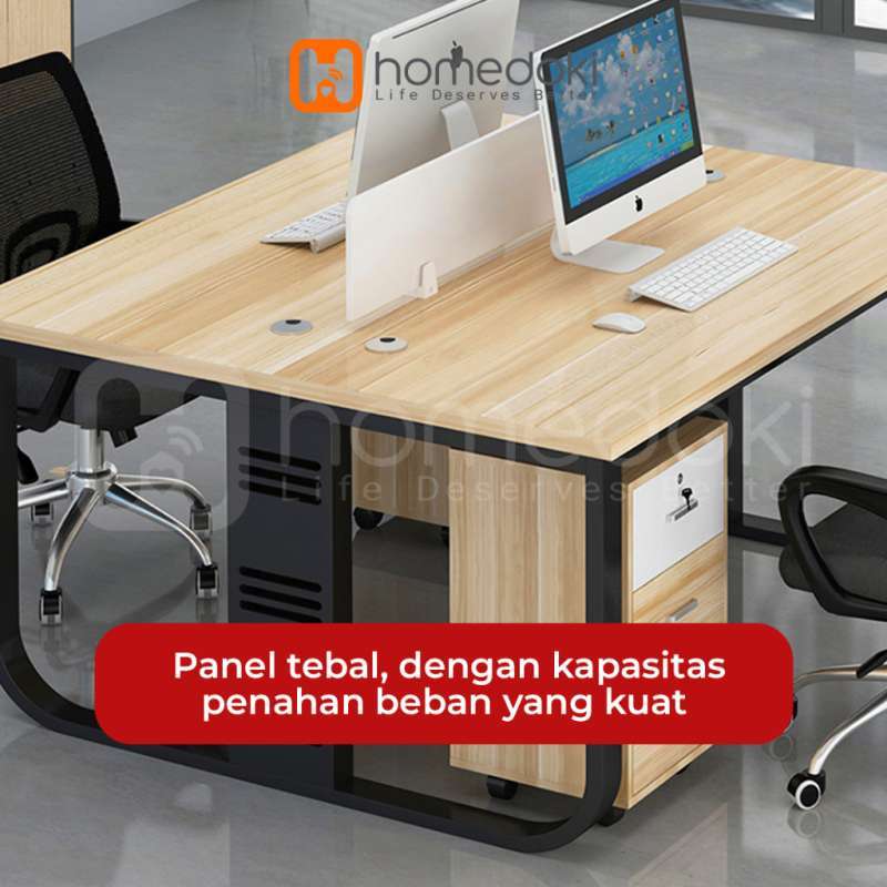 Promo Homedoki Meja /meja Kantor / Computer Desk /meja Kantor / Meja ...