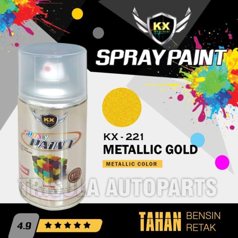 Jual Cat Semprot Aerosol / Pylox KX Autocare Paint - KX 221 METALLIC ...