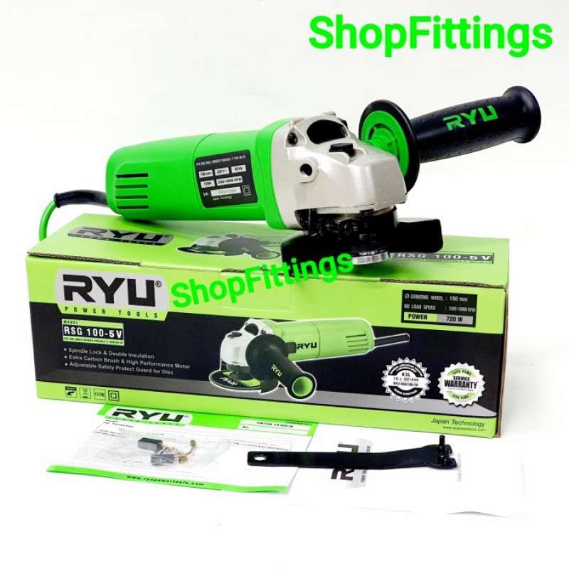 Promo RYU RSG 100 5 V MESIN GERINDA 4 ATUR SETEL VARIABLE SPEED RSG100 ...
