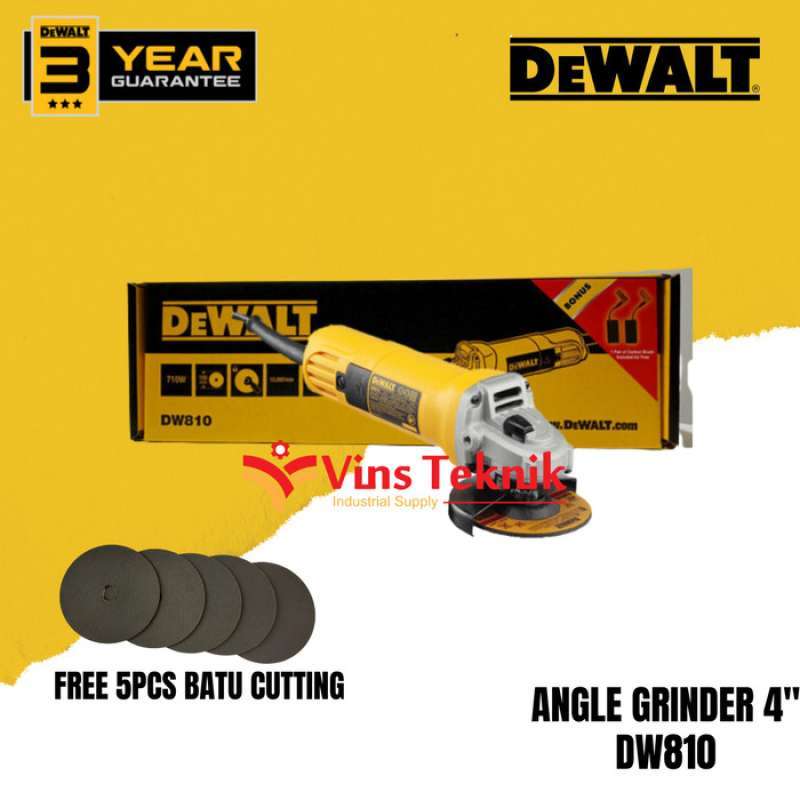 Promo Dewalt Dw810 Mesin Gerinda Tangan 4 Dewalt Dw 810 Angle Grinder ...