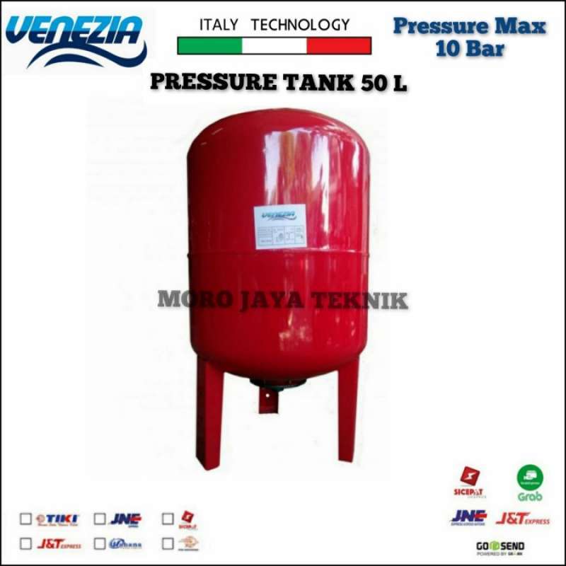 Promo Pressure Tank 50 liter Tangki Mesin Mesin Pompa Air PTV-50 50L Diskon 23% di Seller ...
