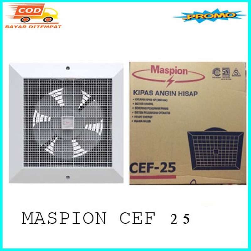 Promo Exhaust Fan Plafon / Ceiling Cef-25 Cef - 25 Diskon 23% Di Seller ...