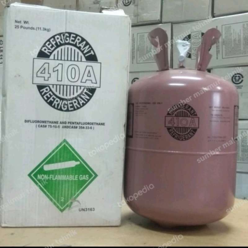 Promo Freon R410a isi 3kg +tabung Diskon 23% di Seller Surota Aska - Cengkareng Barat, Kota ...