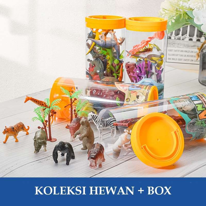 Jual Figurine Animal/hewan laut/peternakan/Dinosaurus/Action Figure ...