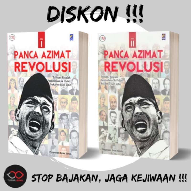 Jual Panca Azimat Revolusi Jilid 1 Dan 2 - Iwan Siswo di Seller Tutur ...