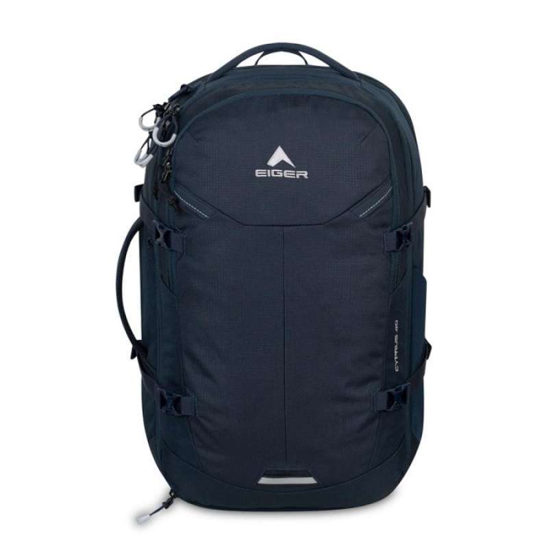 Promo Tas Eiger Original X Cyprus 40 Daypack With Raincover - Biru All Size Diskon 25% di Seller ...