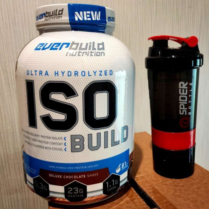 Promo Eb Everbuild Nutrition Iso Build 4 Lbs Whey Protein Hydrolized Diskon 33% Di Seller Rizky ...