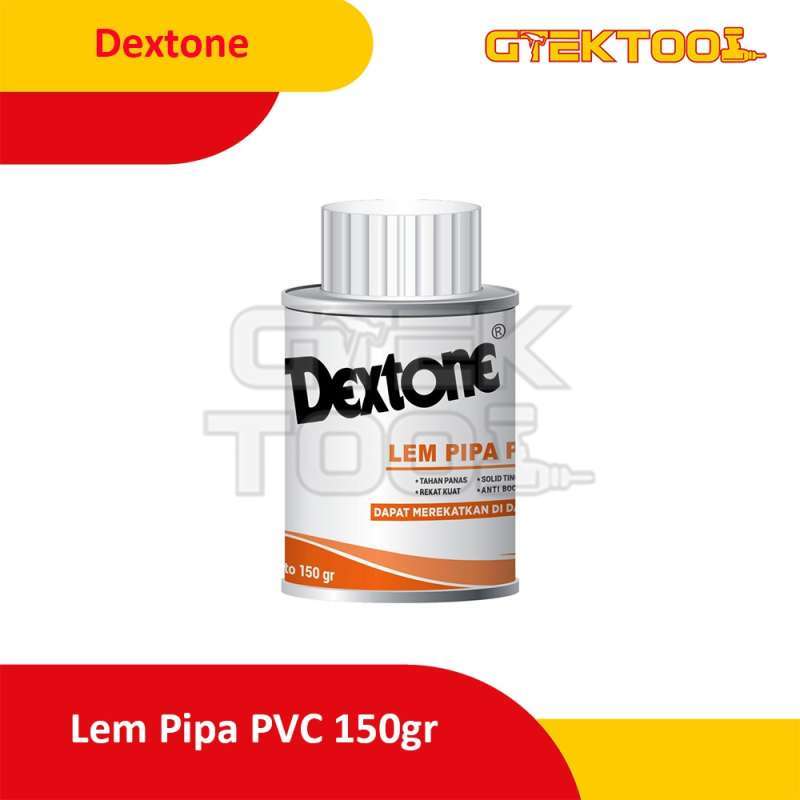 Jual Dextone Lem Pipa PVC Paralon Pralon Kaleng, Ukuran 150gr di Seller ...