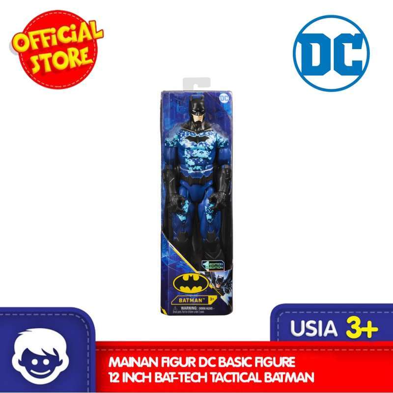Promo Mainan Figur DC Basic Figure 12 Inch Bat-Tech Tactical Batman ...