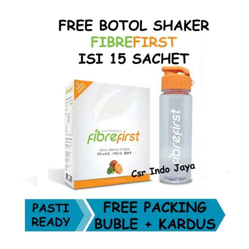 Promo FIBRE FIRST Isi 15 Sachet Fiber First Detox Diskon 23% di Seller Hanei Store - Meruya ...
