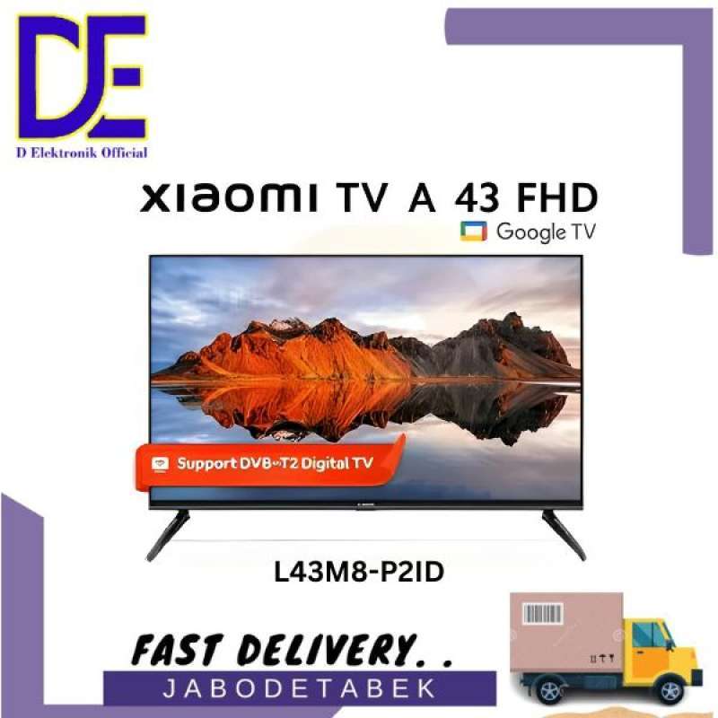 Jual Xiaomi L43m8-p2id Mi Tv A 43 Inch 2k Fhd Smart Google Tv Dolby ...