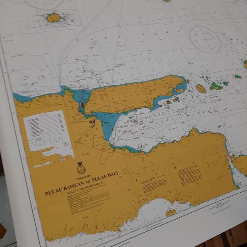 Promo Peta Laut Indonesia Original Diskon 23% Di Seller Roxie Store - Kebon Kacang, Kota Jakarta ...