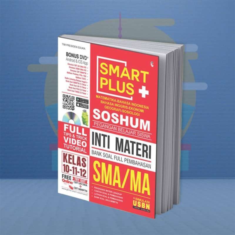 Promo Buku Pelajaran Sma Smart Plus Sma/ma Soshum Inti Materi Bank Soal ...