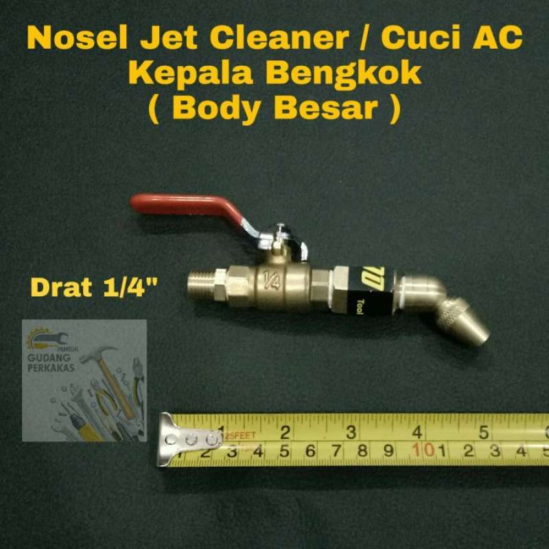 Jual NOSEL CUCI AC BENGKOK BODY BESAR / NOZZLE JET CLEANER STEAM ...
