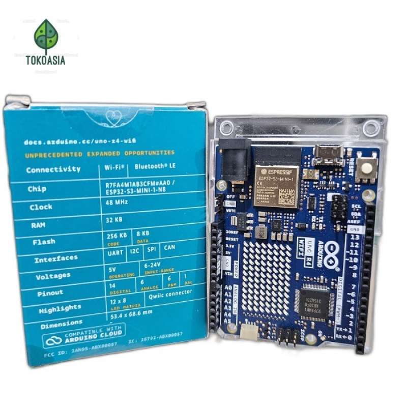 Jual Arduino Uno R4 Wifi Original Design Made In Italy Di Seller ...