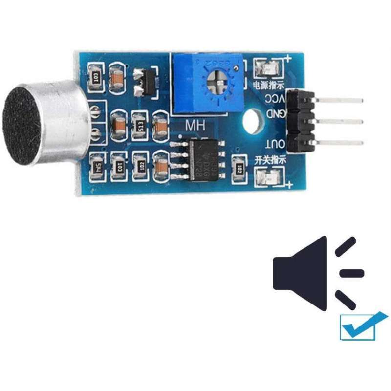 Jual Suara High Sensitivity Sound Detection Voice Switch Module Di ...