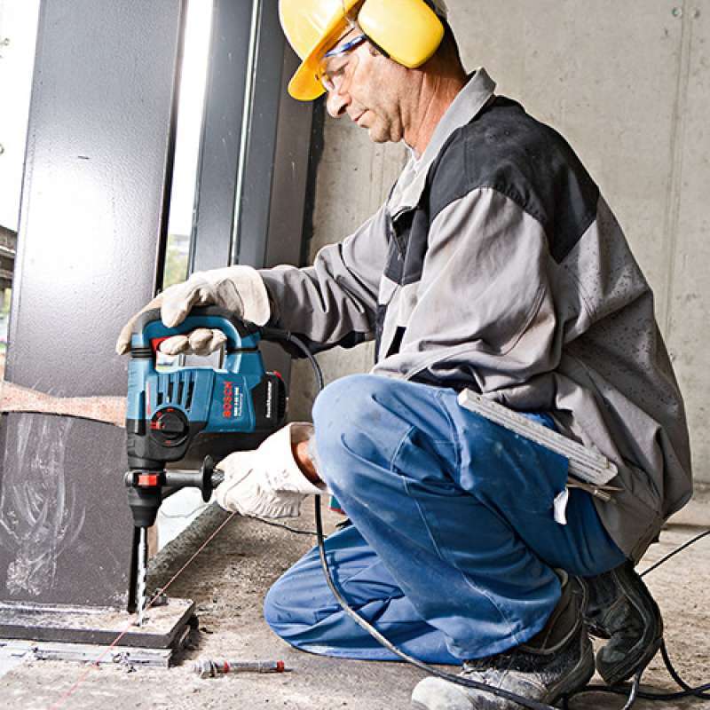 Promo Bosch Rotary Hammer / Bor Beton Listrik 28mm 800Watt GBH 3 ...