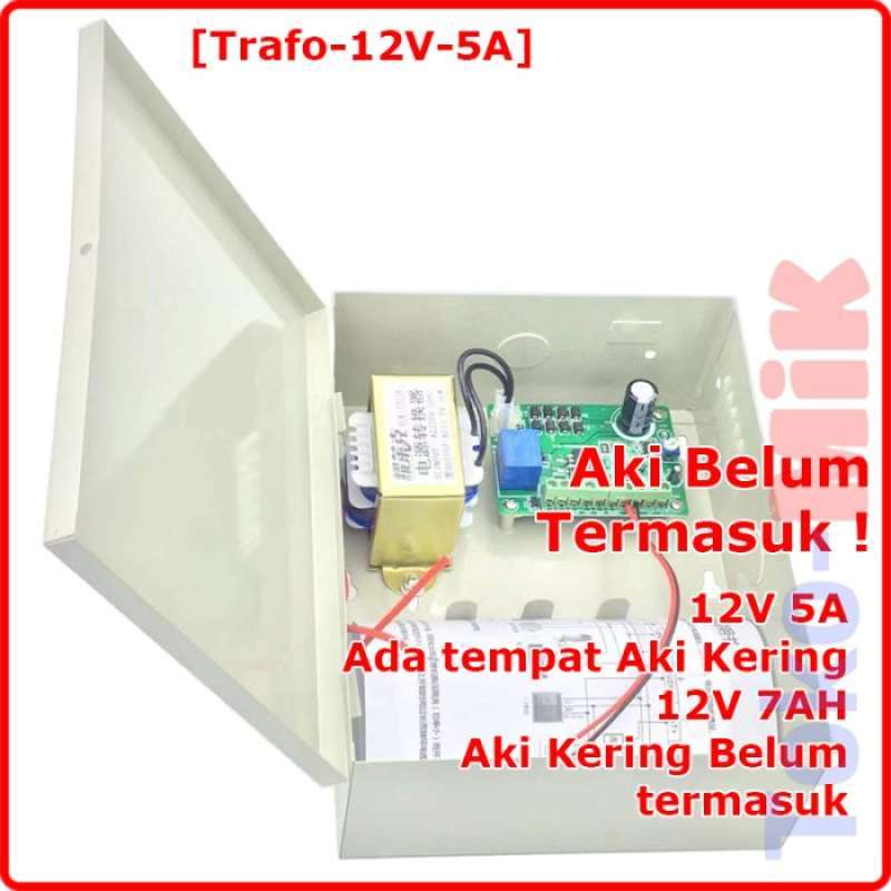 Promo Ups Box Power Supply Access Control 12v 5a 3a Aki Baterai Lithium - Trafo-12v-3a ...