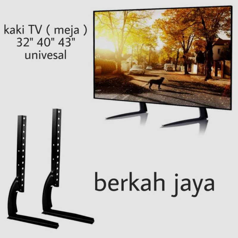 Promo Kaki Tv Meja Bracket Tv Meja Stend 32 - 43 Inch Diskon 23% Di ...