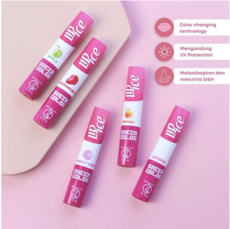 Promo Lip Ice Sheer Color - Lip Balm - Orange Diskon 20% Di Seller ...