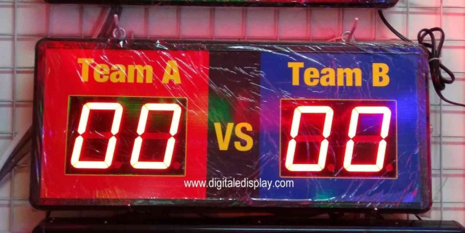 Promo Papan Skor / Scoreboard Digital 4 Digit - 4 Inch - Led Merah 7 ...