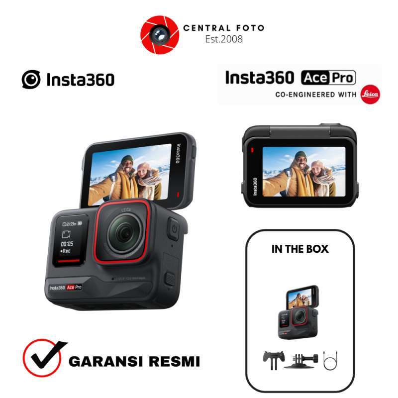 Jual Insta360 Ace Pro 8k Uhd Leica Action Camera Insta 360 Action Cam ...