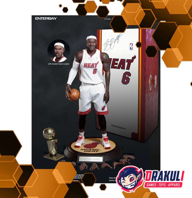 Jual Toys Enterbay 1/6 Real Masterpiece NBA Collection Lebron James ...