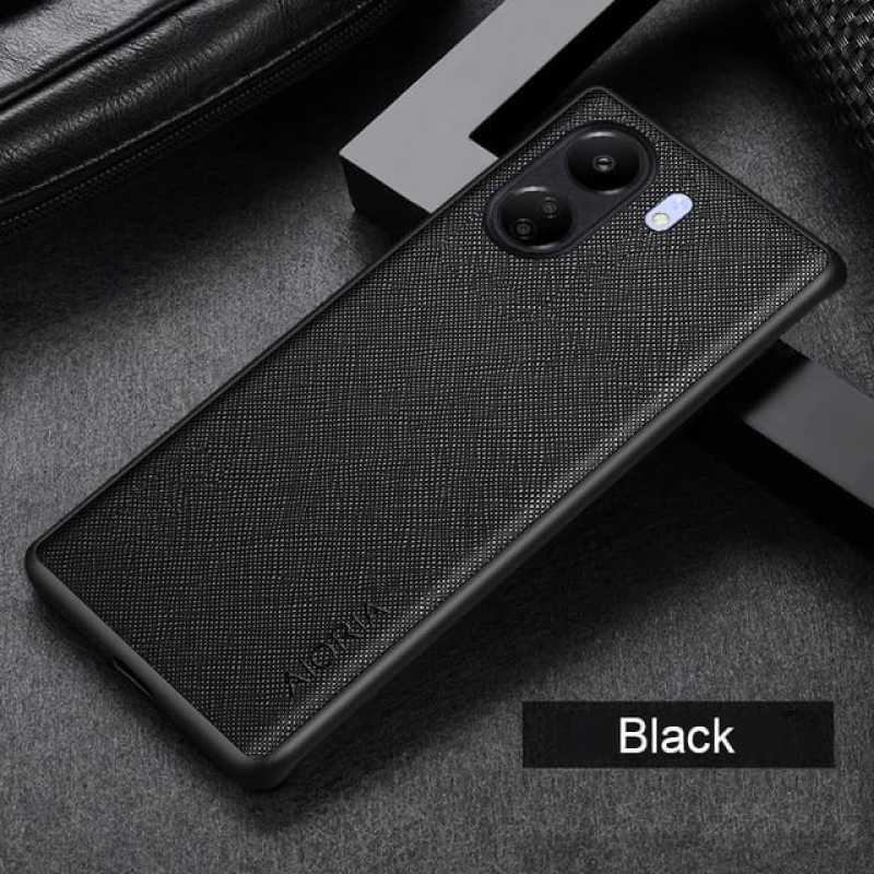 Jual CASING XIAOMI POCO C65 CASE CANVAS CROSS PATERN di Seller UNBOXING ...