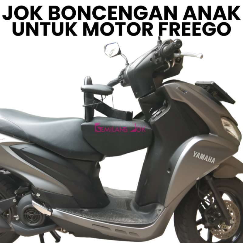 Promo JOK BONCENGAN ANAK UNTUK MOTOR FREEGO ADA BESI SANDARAN ...