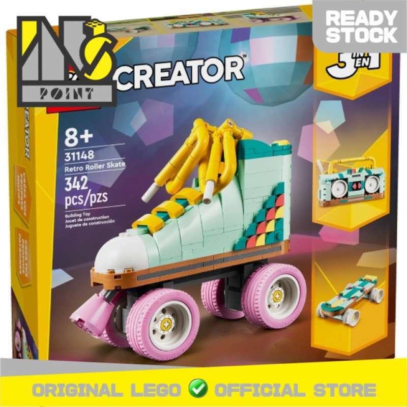 Jual LEGO 31148 - Creator - Retro Roller Skate di Seller Ins Point ...