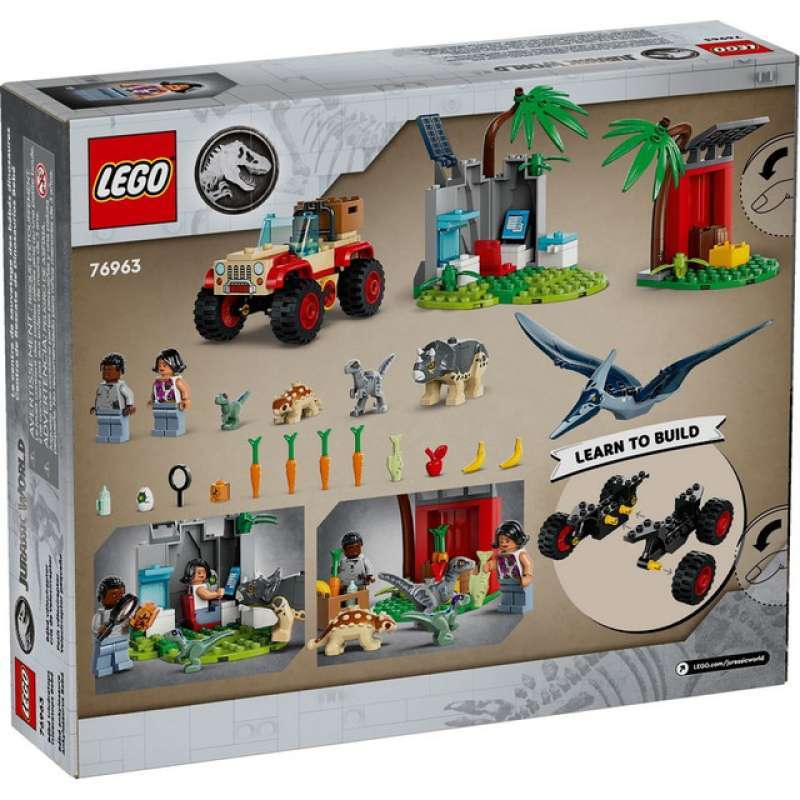 Jual LEGO 76963 - Jurassic World - Baby Dinosaur Rescue Center di ...