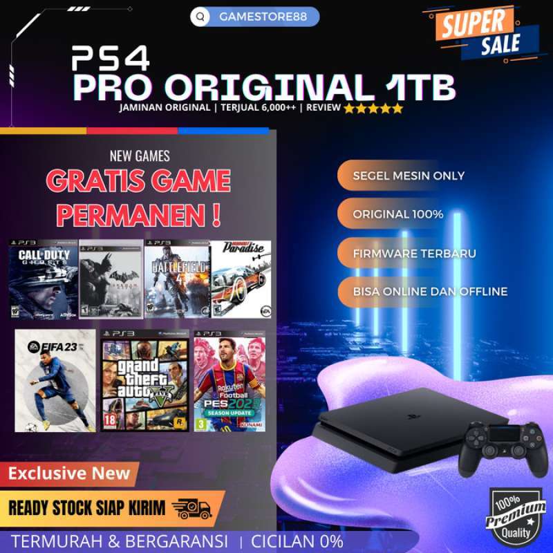 Daftar Harga Firmware Ps4 Hen Original Spesifikasi Lengkap Januari 2025