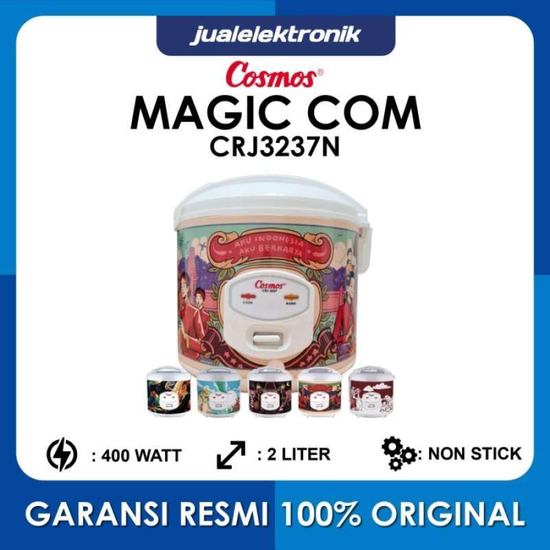 Promo Cosmos Crj3237N Crj 3237 N Magic Com 2 Liter 400 Watt 2In1 ...