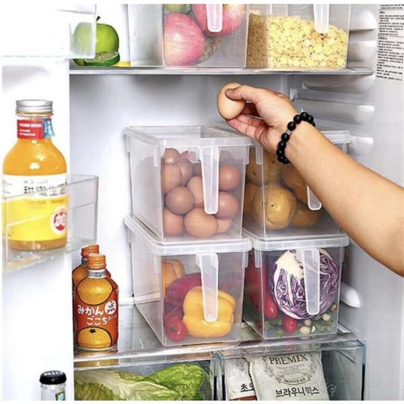 Promo KOTAK KONTAINER KULKAS MAKANAN 5L / KITCHEN STORAGE FOOD BOX ...