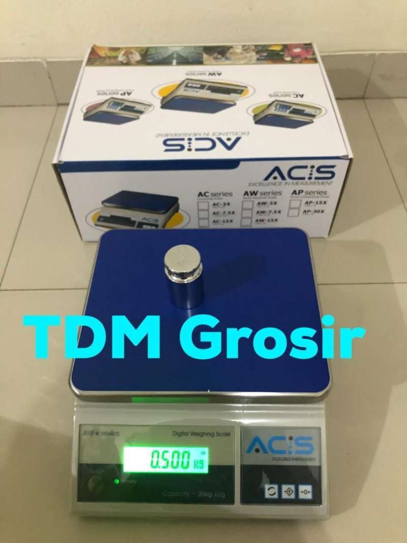 Jual Timbangan meja Digital / Timbangan Barang ACIS AW Series - 3Kg di Seller TDM Grosir ...